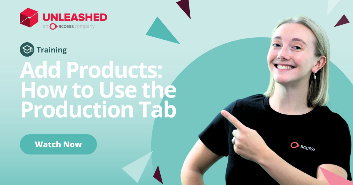 Add Products - How to Use the Production Tab