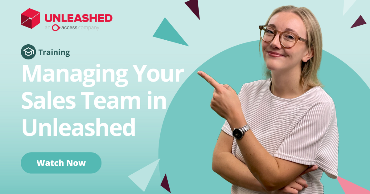 Managing Sales Teams In Unleashed