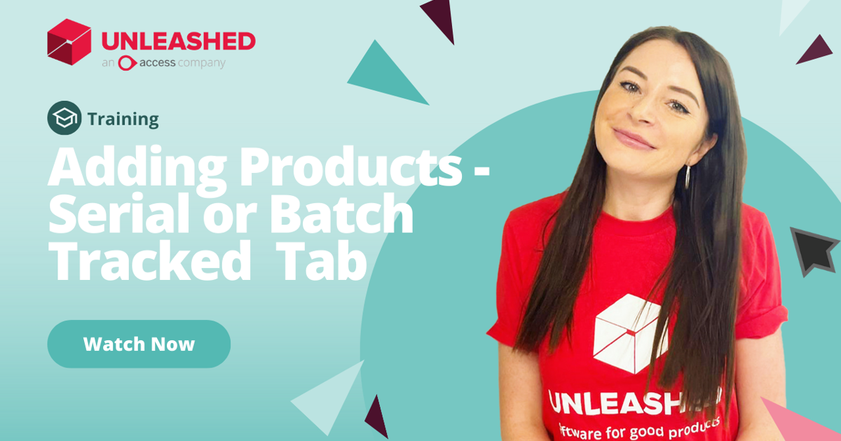 Using The Serial Or Batch Tracked Tab