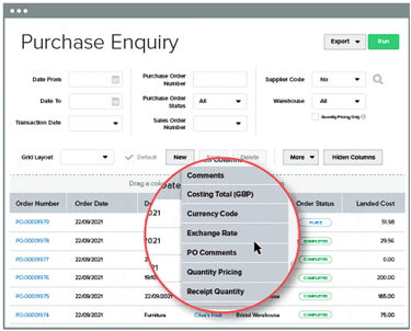 Feature Enhancements - Unleashed Software